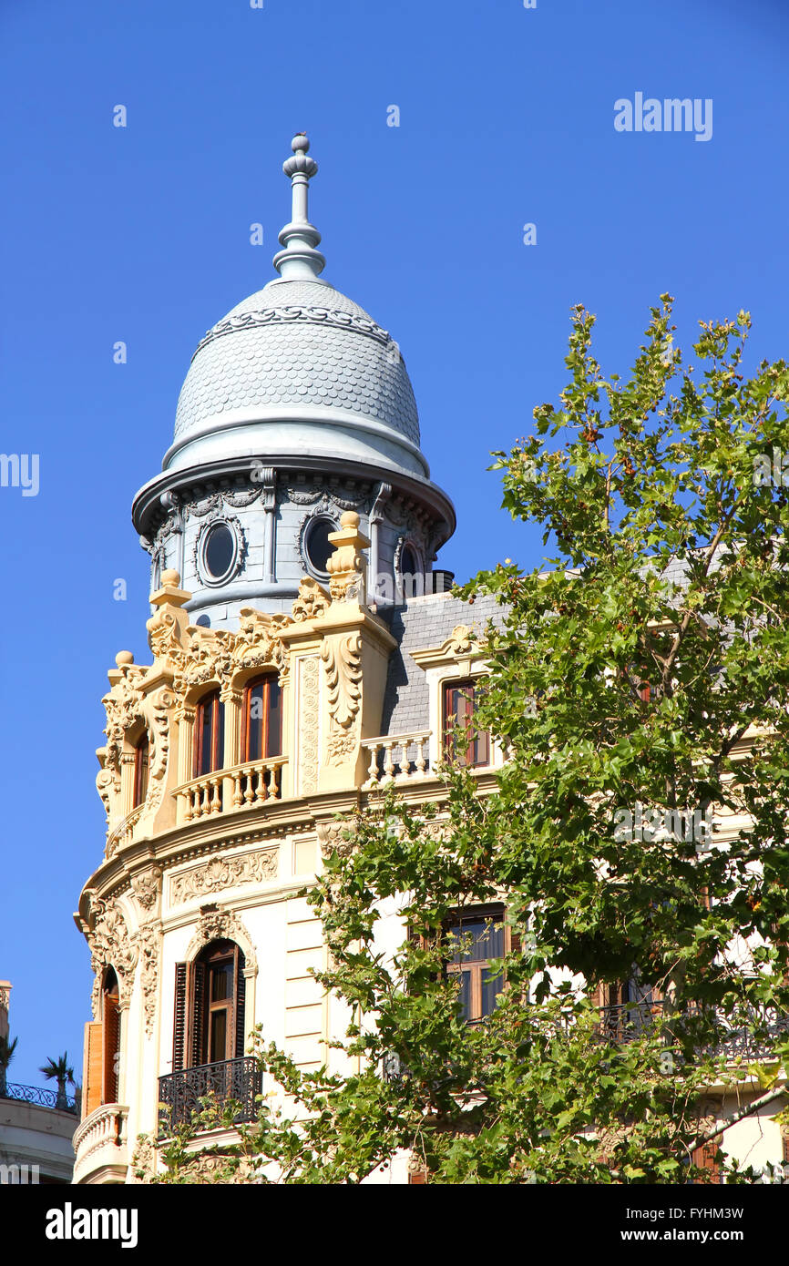Historic Architecture in Valencia Stock Photo - Alamy