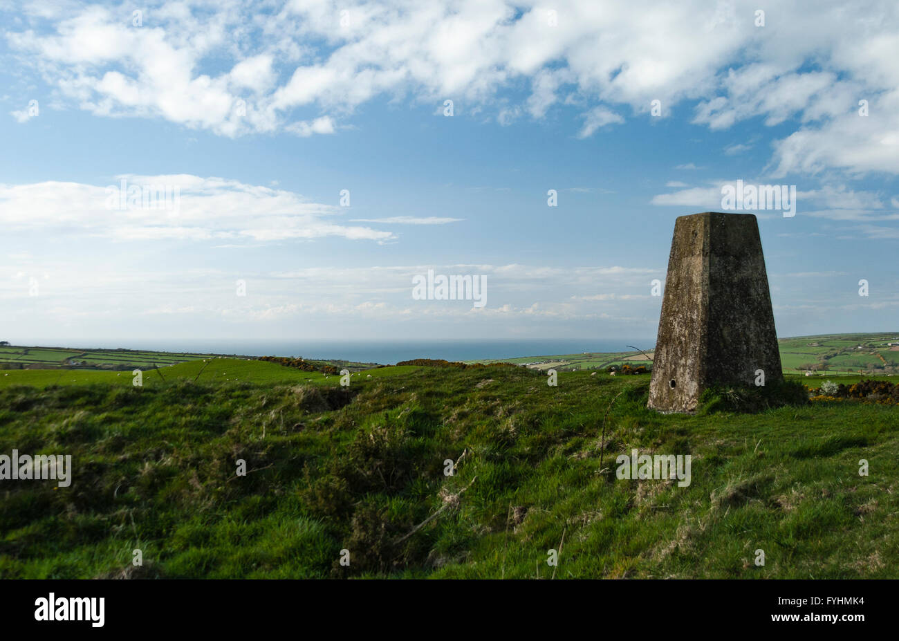 Trig point wales hi-res stock photography and images - Alamy