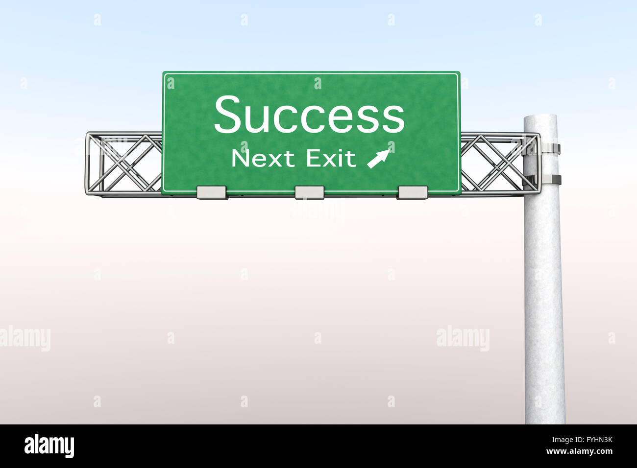 Highway Sign - Success Stock Photo - Alamy