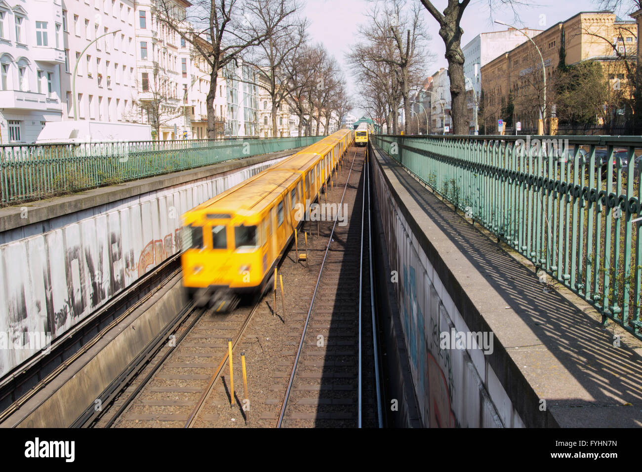 subway train driving Stock Photo - Alamy