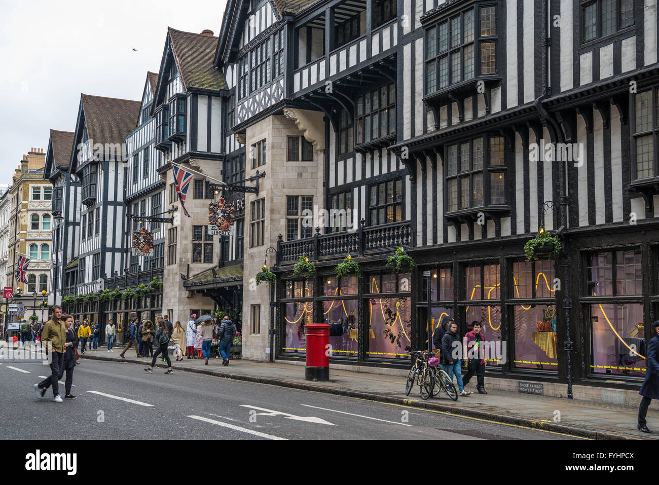 Liberty department store, London Stock Photo - Alamy