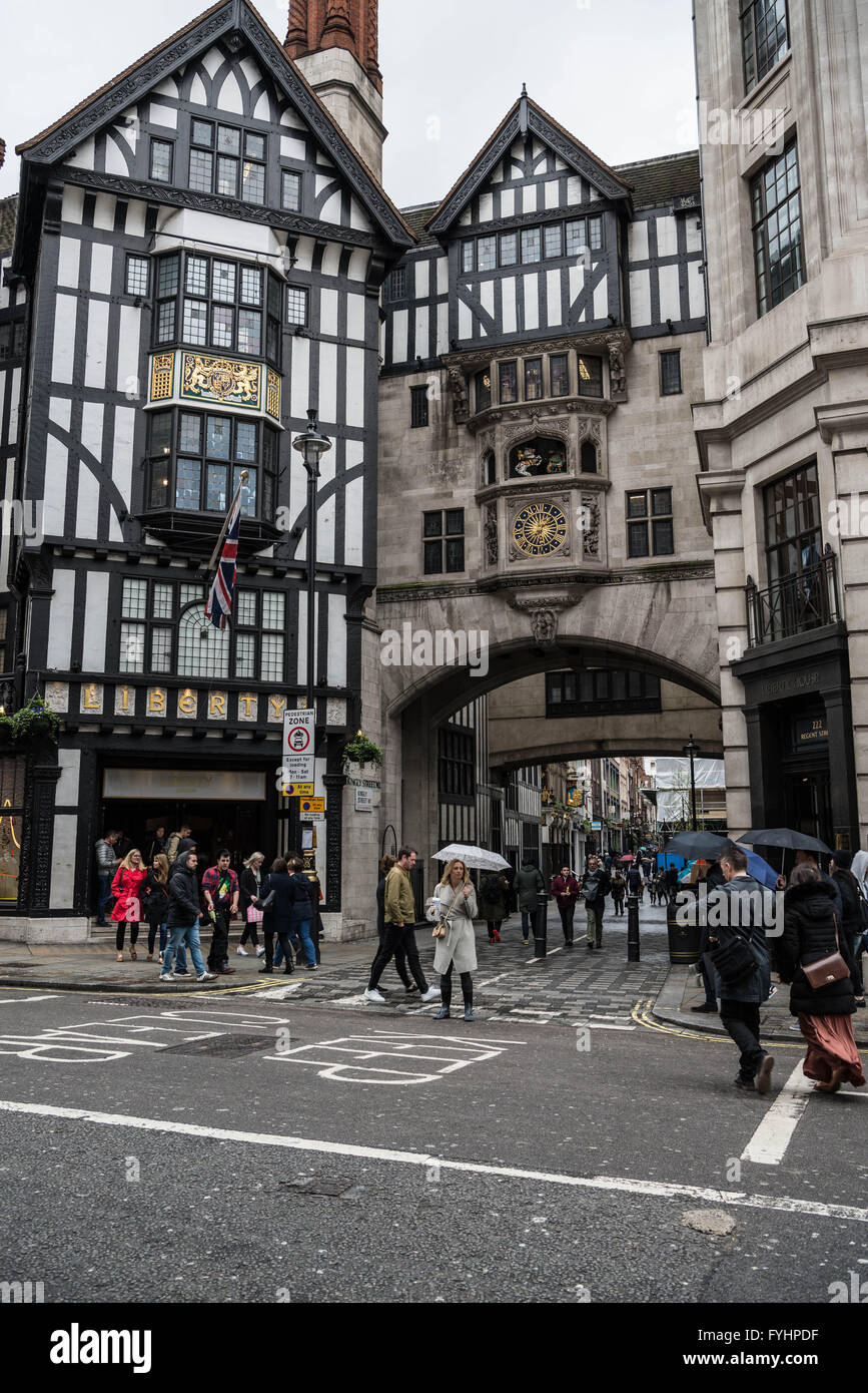 Liberty department store clock hi-res stock photography and images - Alamy