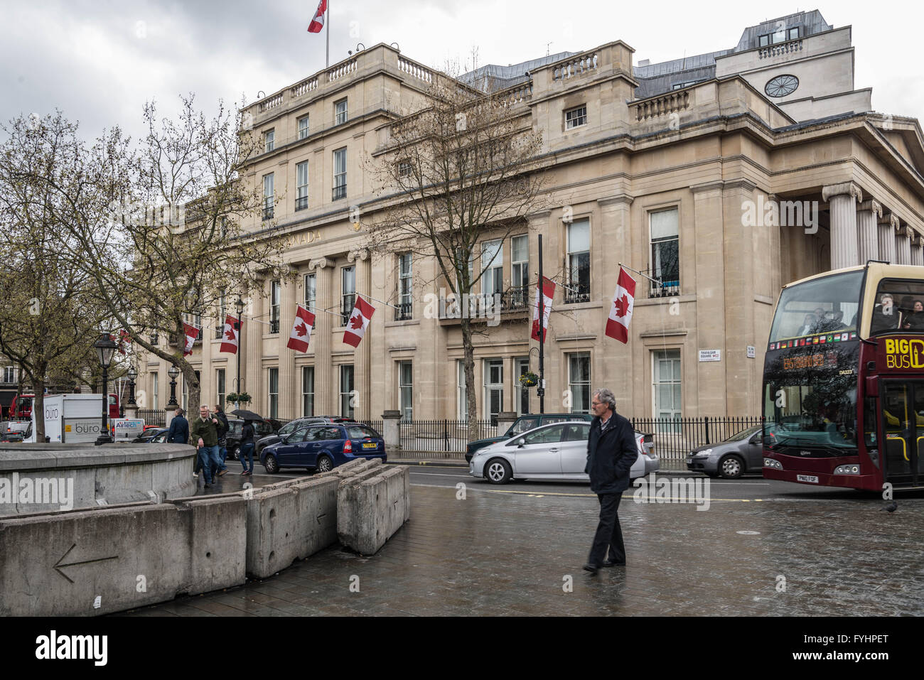 Canada House Trafalgar Square London High Resolution Stock Photography ...