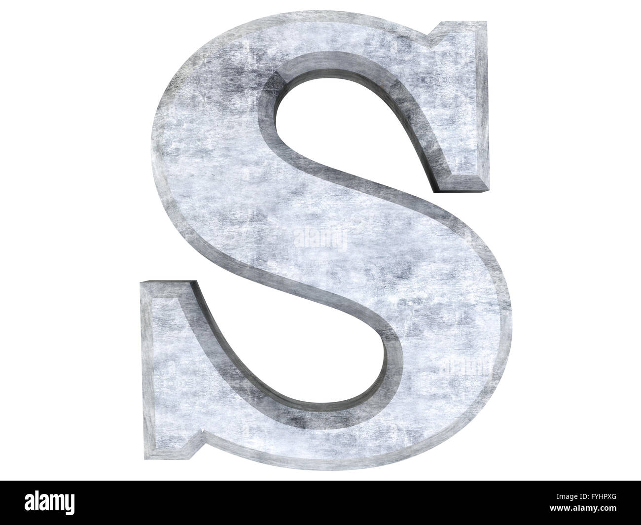 3d print letter s hi-res stock photography and images - Alamy