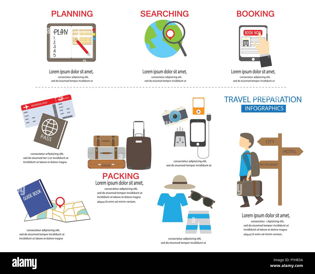 Ticket workflow Stock Vector Images - Alamy