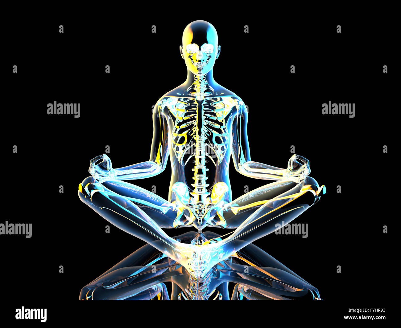Yoga Meditation pose Stock Photo - Alamy
