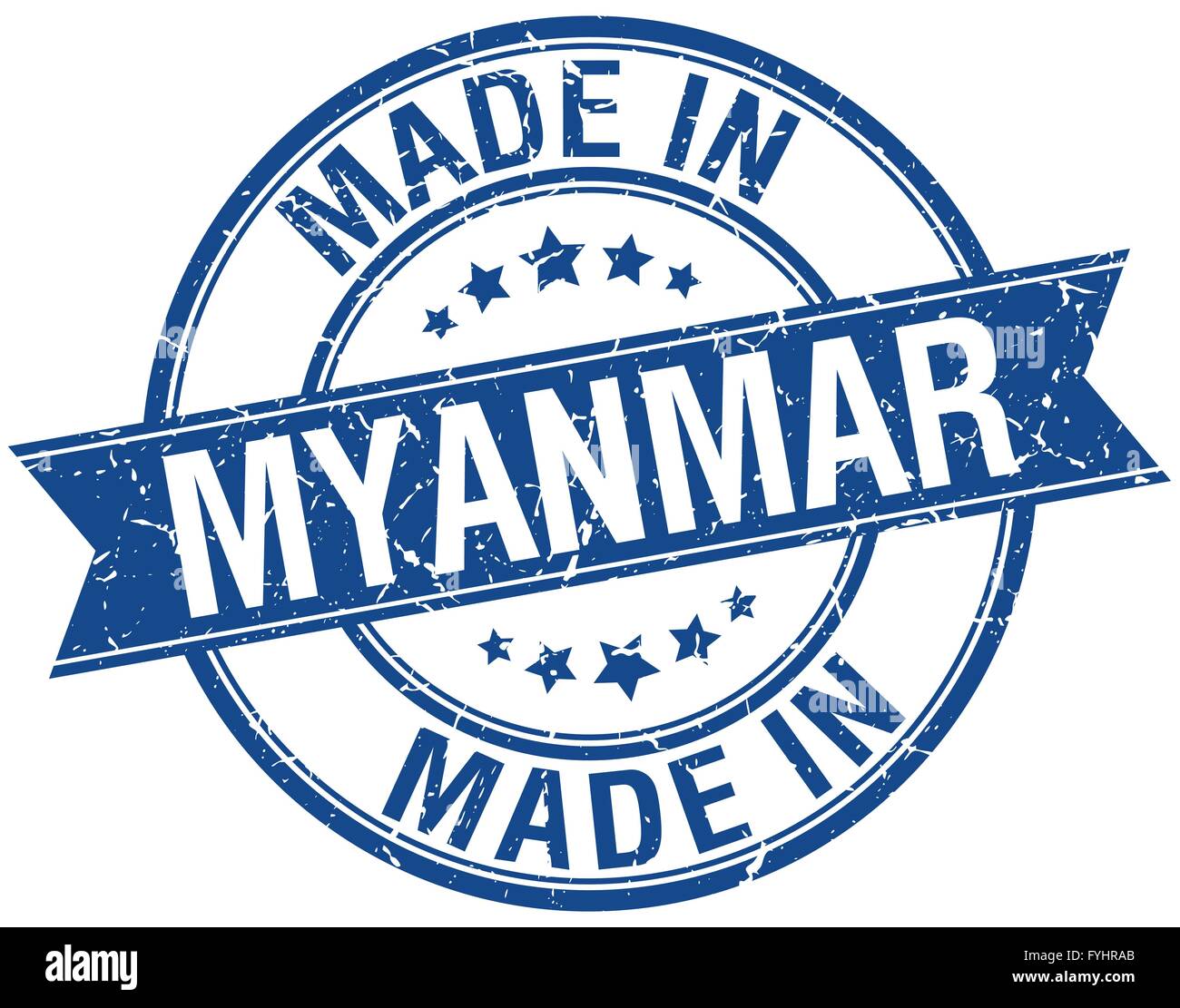 Made in myanmar blue hi-res stock photography and images - Alamy