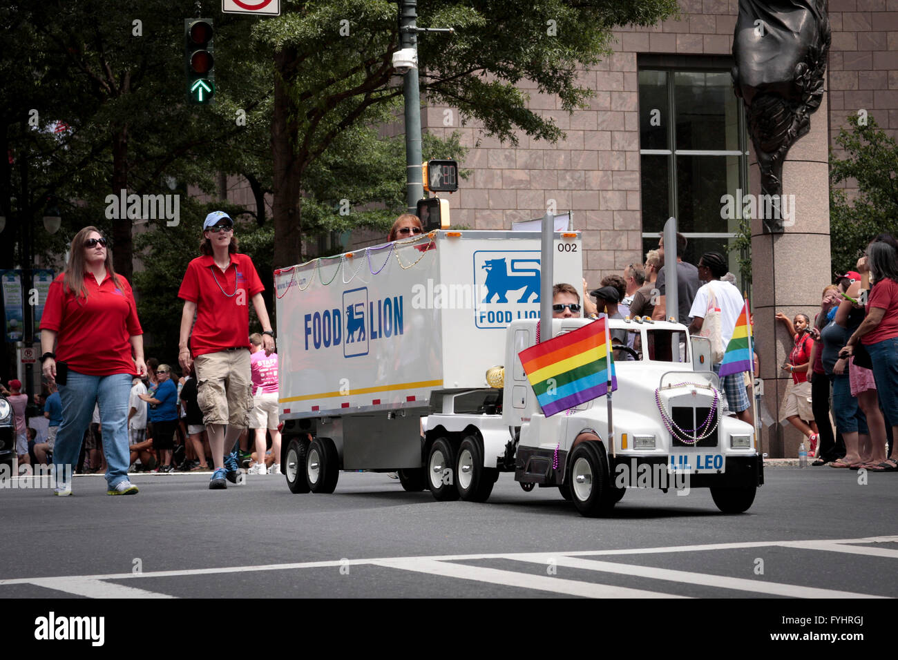 Gay pride truck hi-res stock photography and images - Alamy