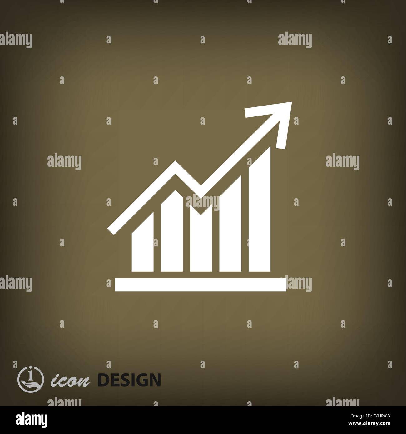 Pictograph of graph Stock Vector Image & Art - Alamy