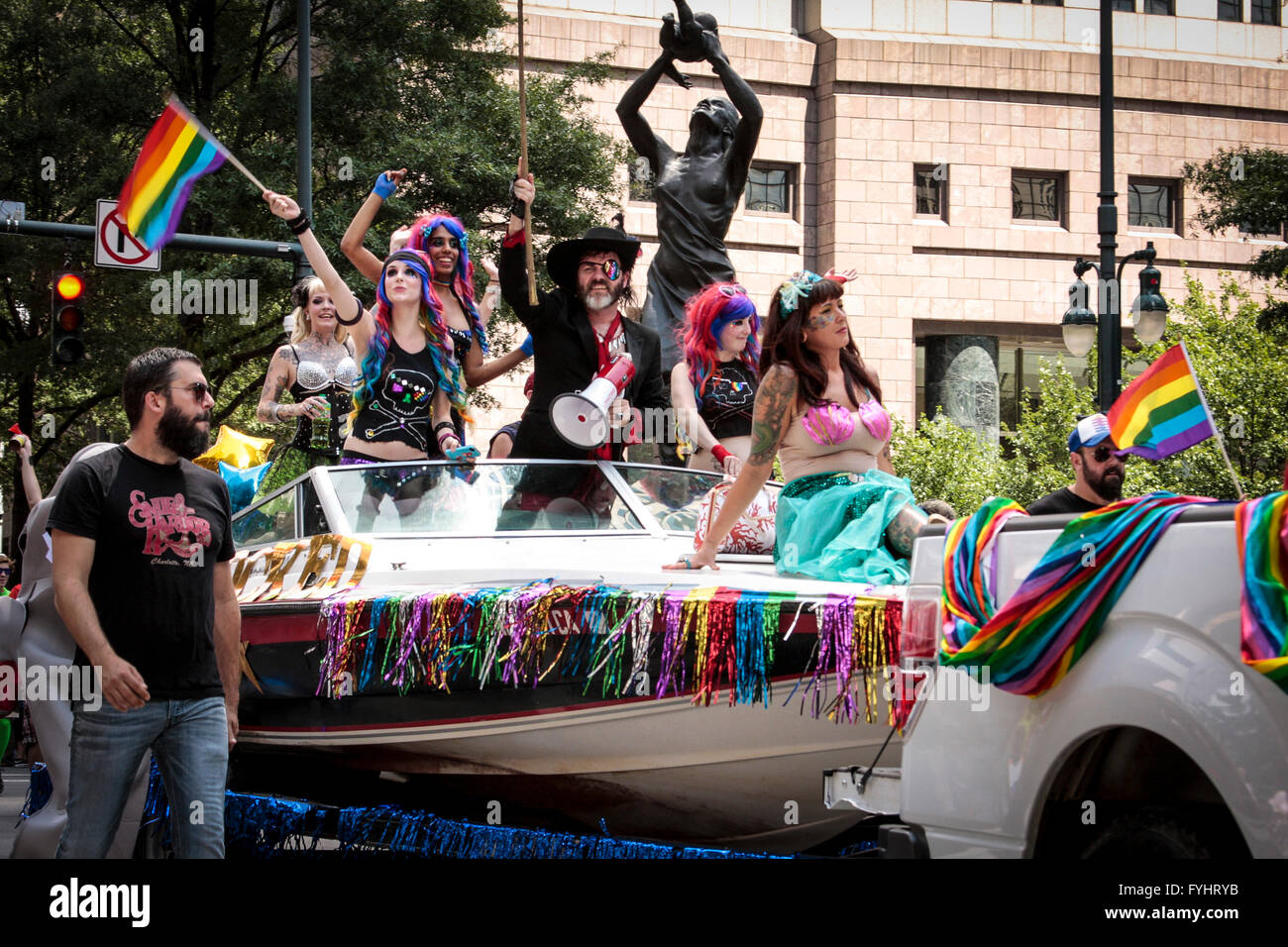 Pride lgbt boat hi-res stock photography and images - Alamy