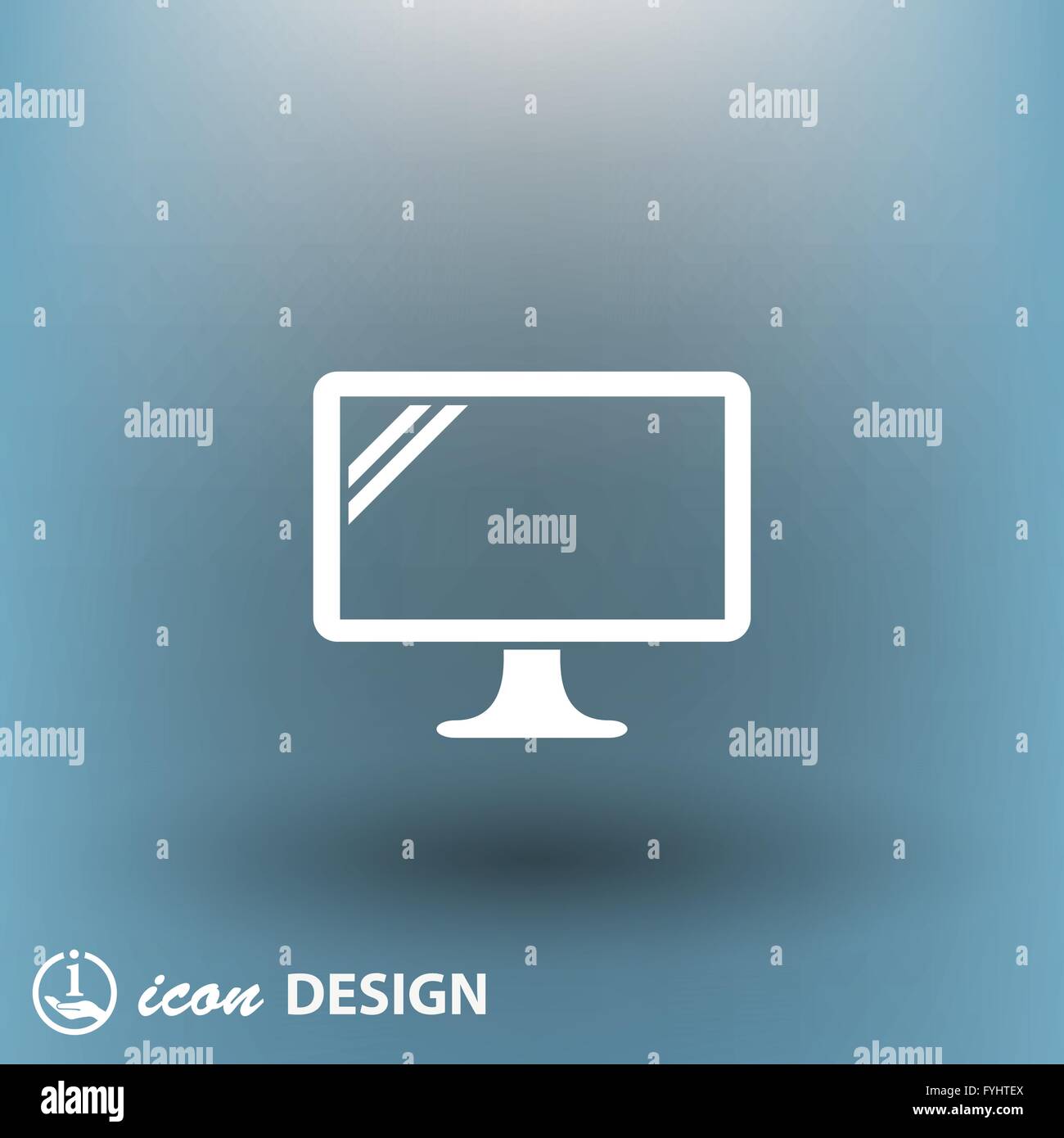 Pictograph of computer Stock Vector Image & Art - Alamy