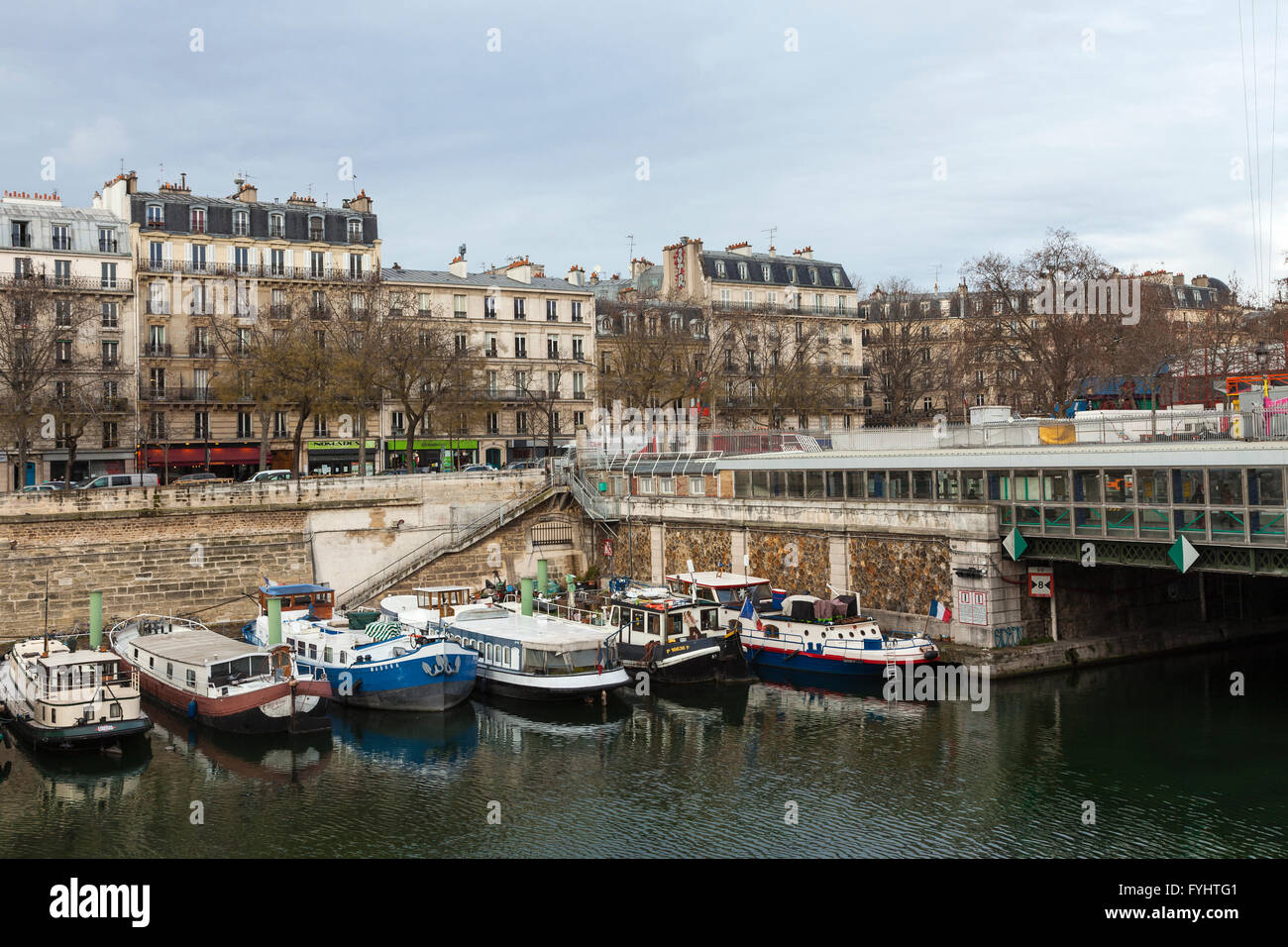 Port de l'arsenal, Paris, 2015 Stock Photo - Alamy