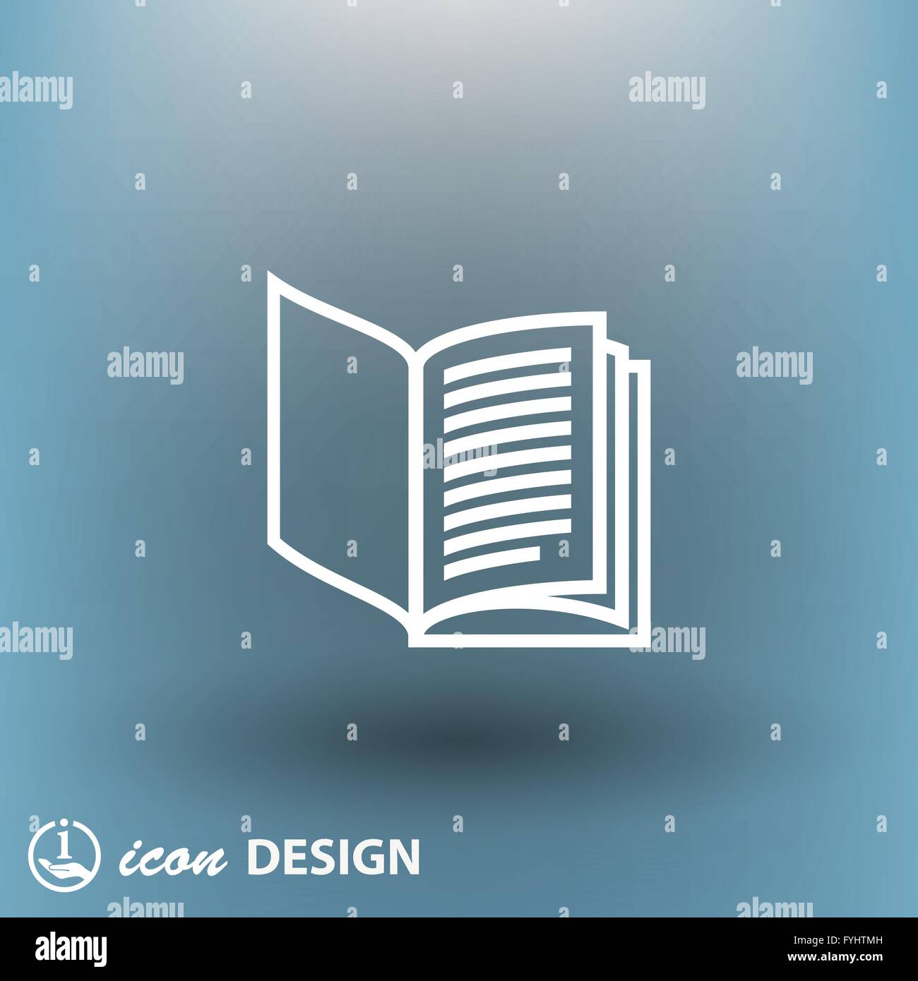 Pictograph of book Stock Vector Image & Art - Alamy