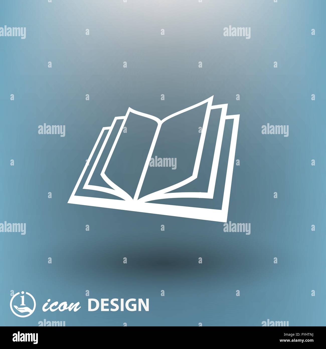 Pictograph of book Stock Vector Image & Art - Alamy