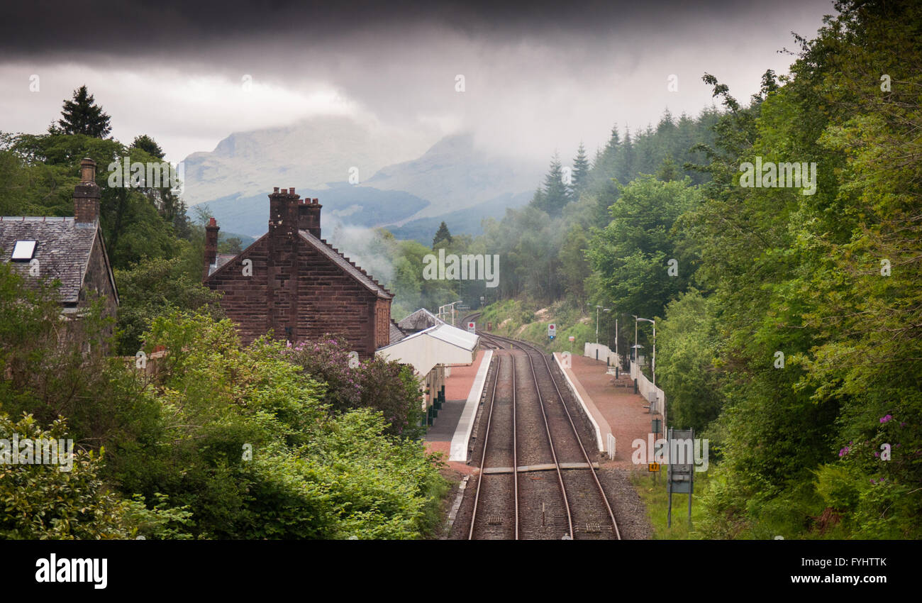 West highland railway hi-res stock photography and images - Alamy