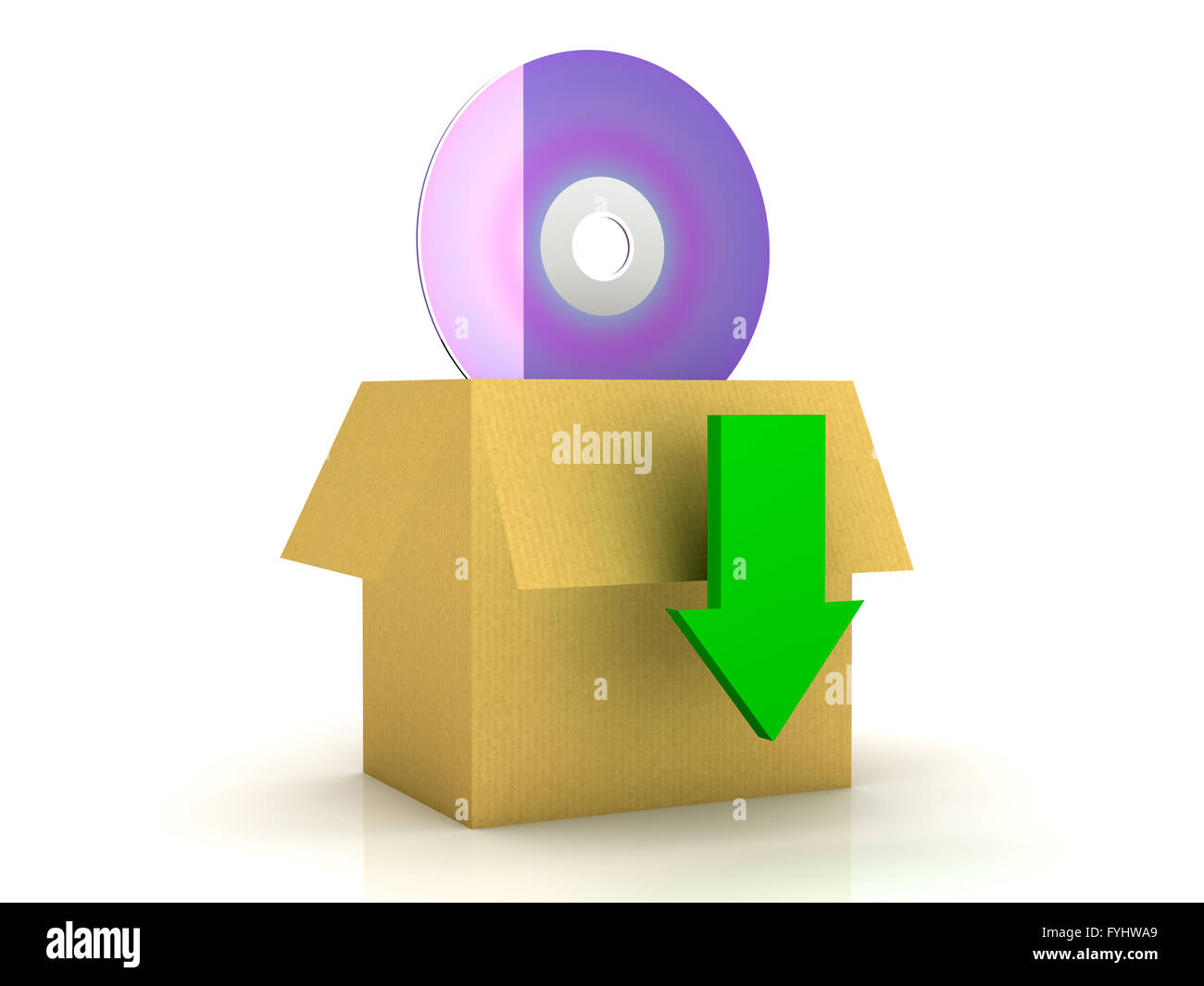 Software install package Stock Photo - Alamy