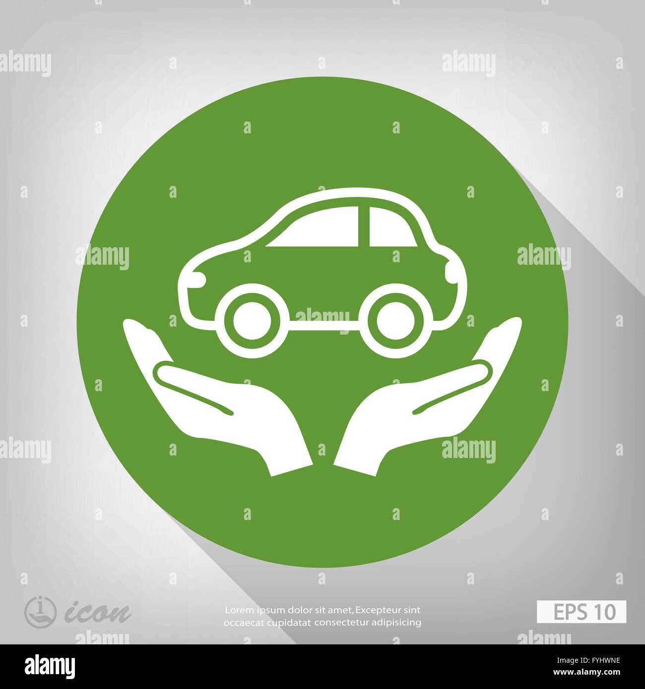 Pictograph of car Stock Vector Image & Art - Alamy