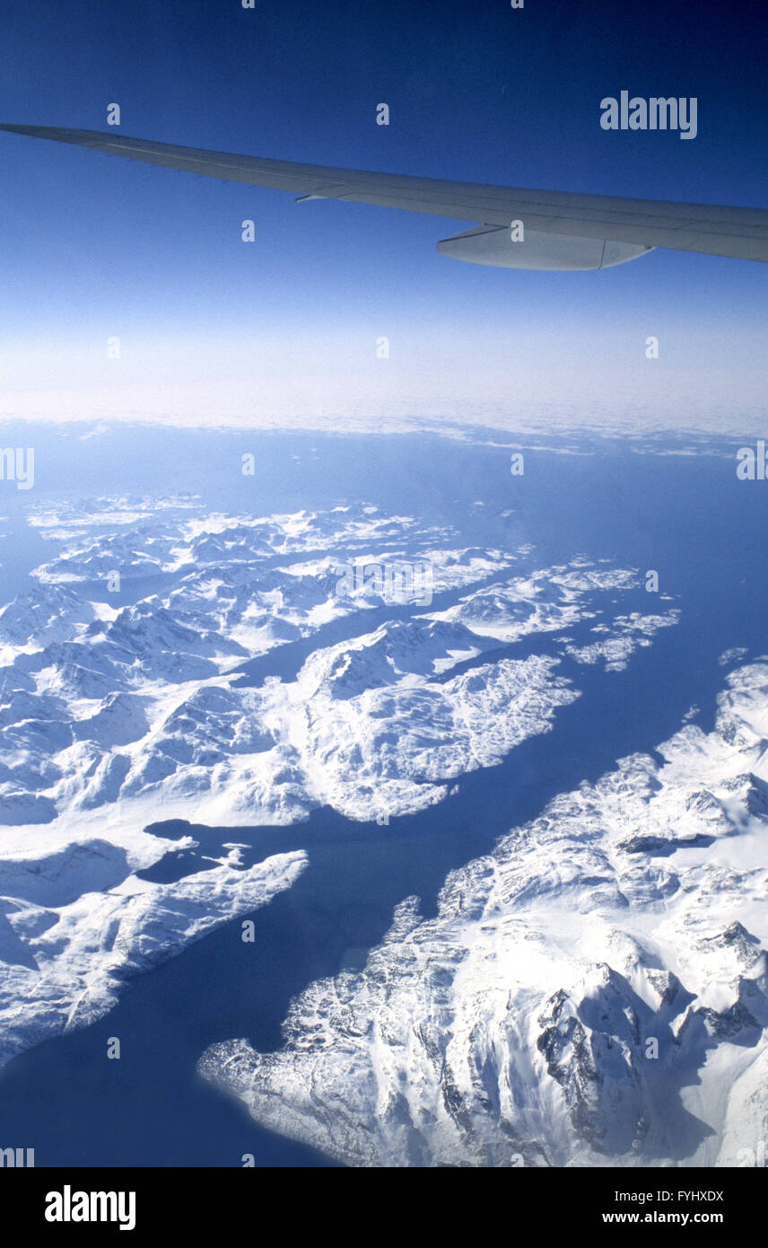 Greenland, aerial view Stock Photo - Alamy