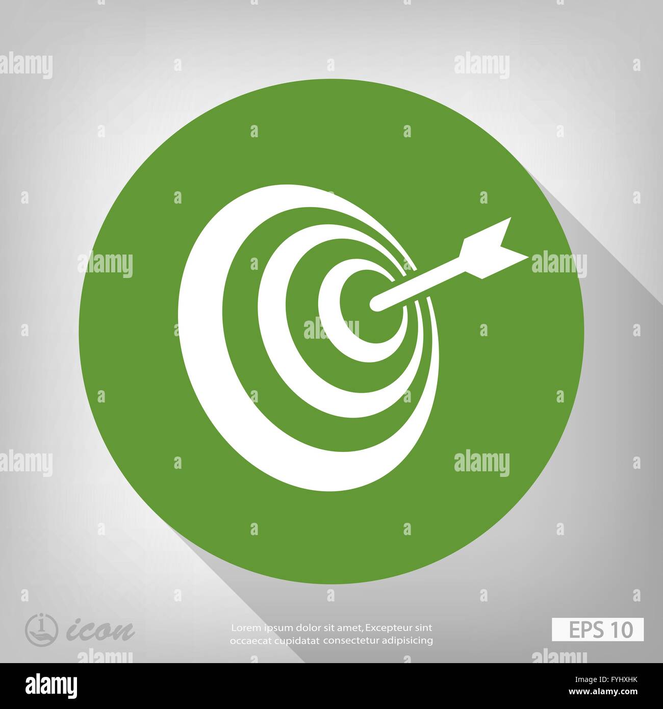 Pictograph of target Stock Vector Image & Art - Alamy