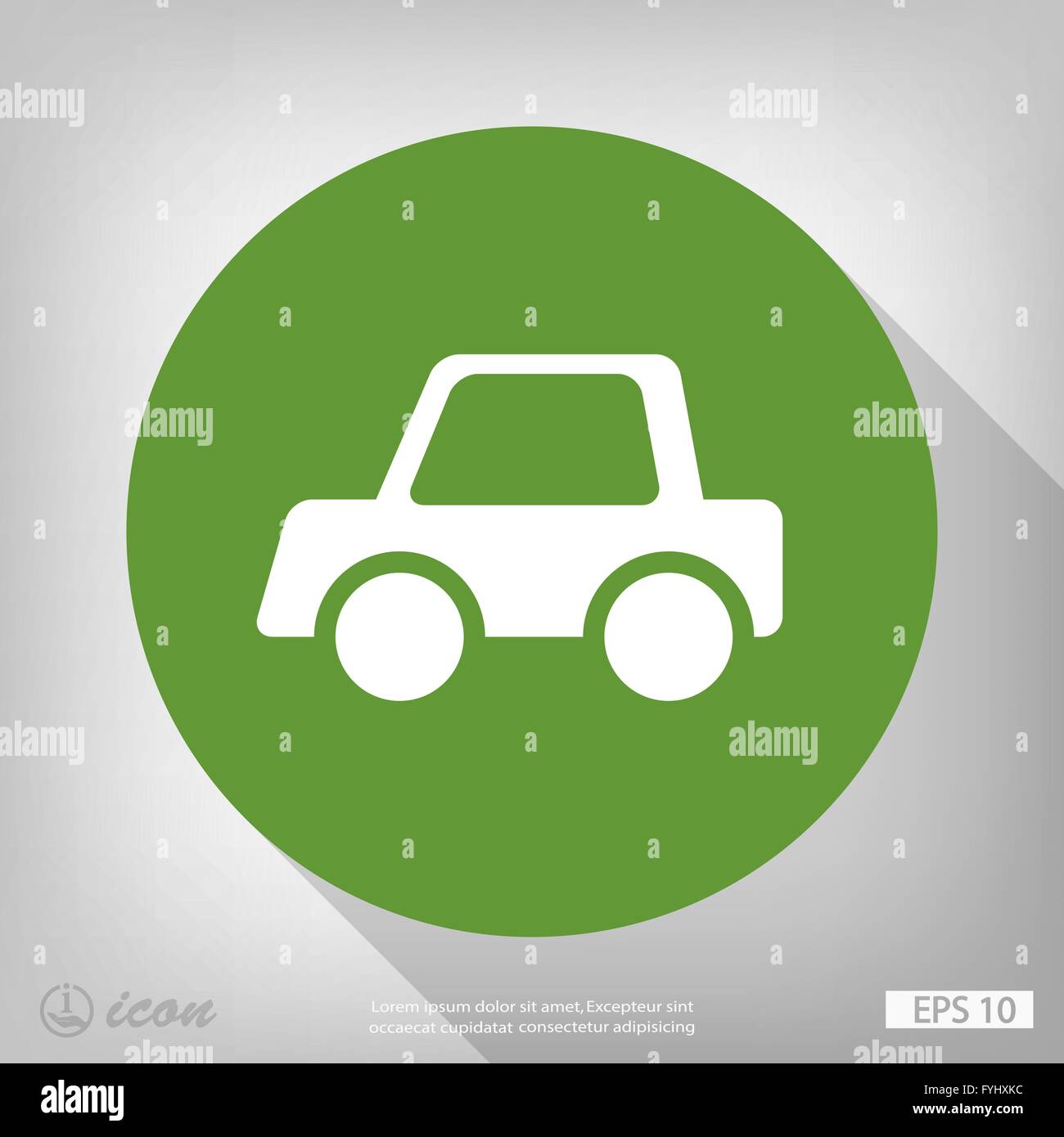 Pictograph of car Stock Vector Image & Art - Alamy