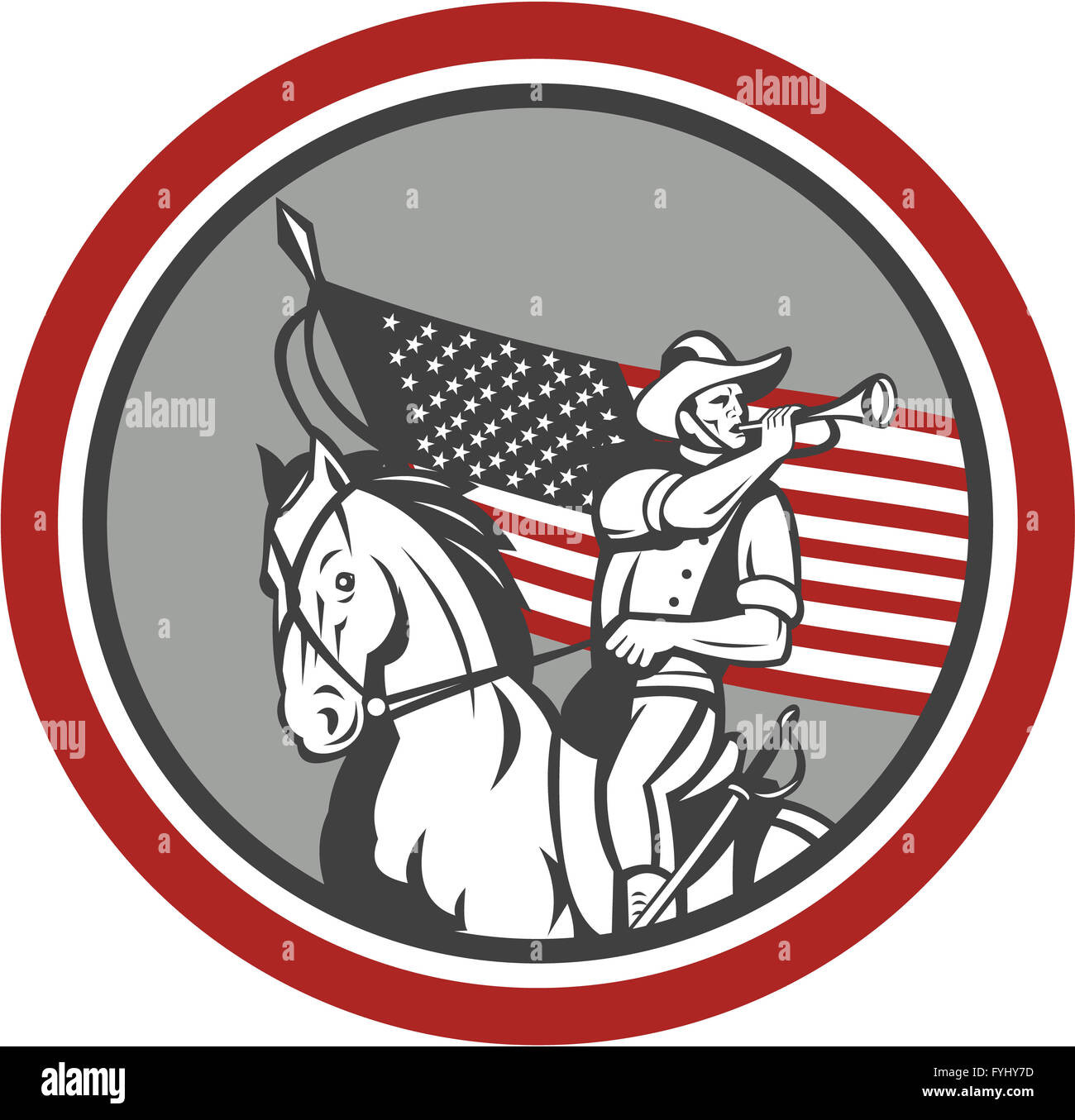 Cavalry bugle hi-res stock photography and images - Alamy