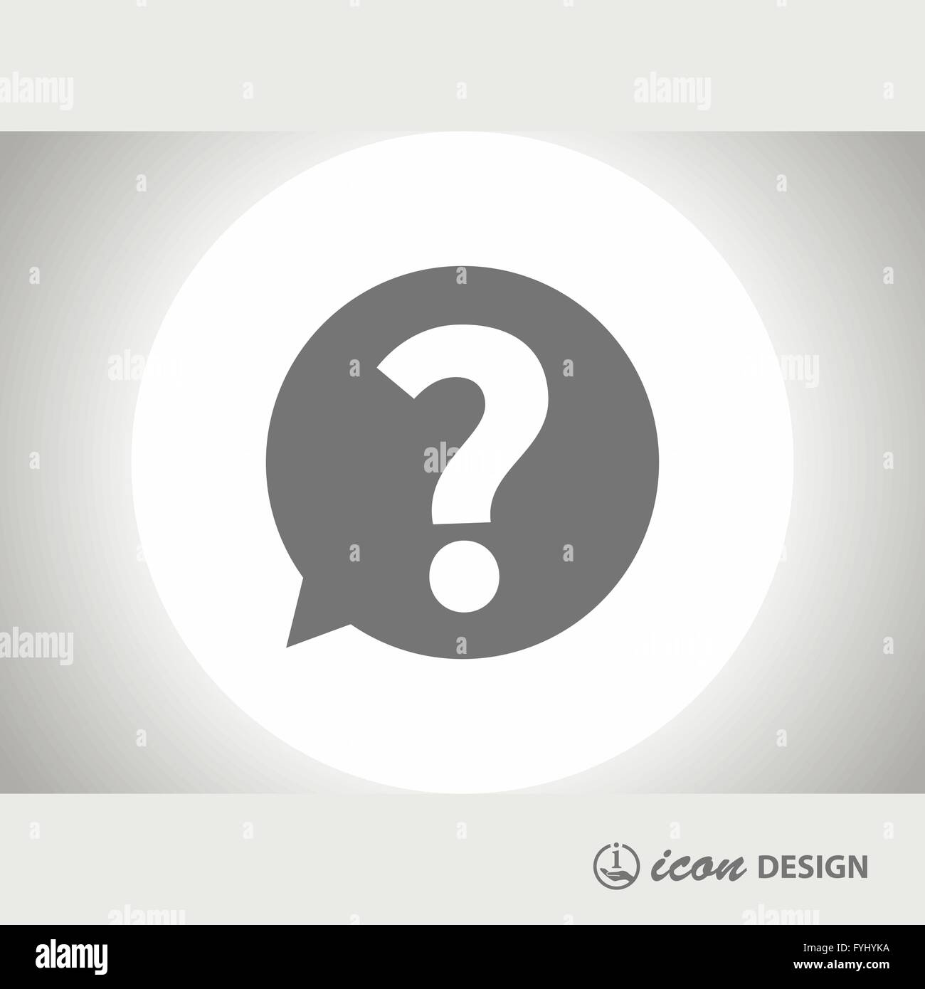 Pictograph of question mark Stock Vector Image & Art - Alamy