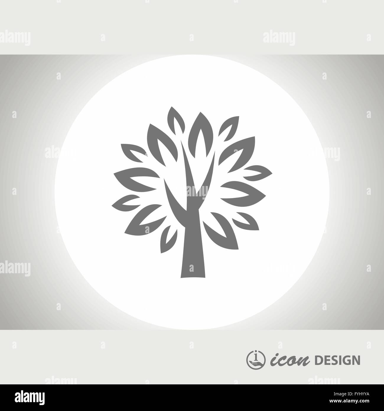 Pictograph of tree Stock Vector Image & Art - Alamy