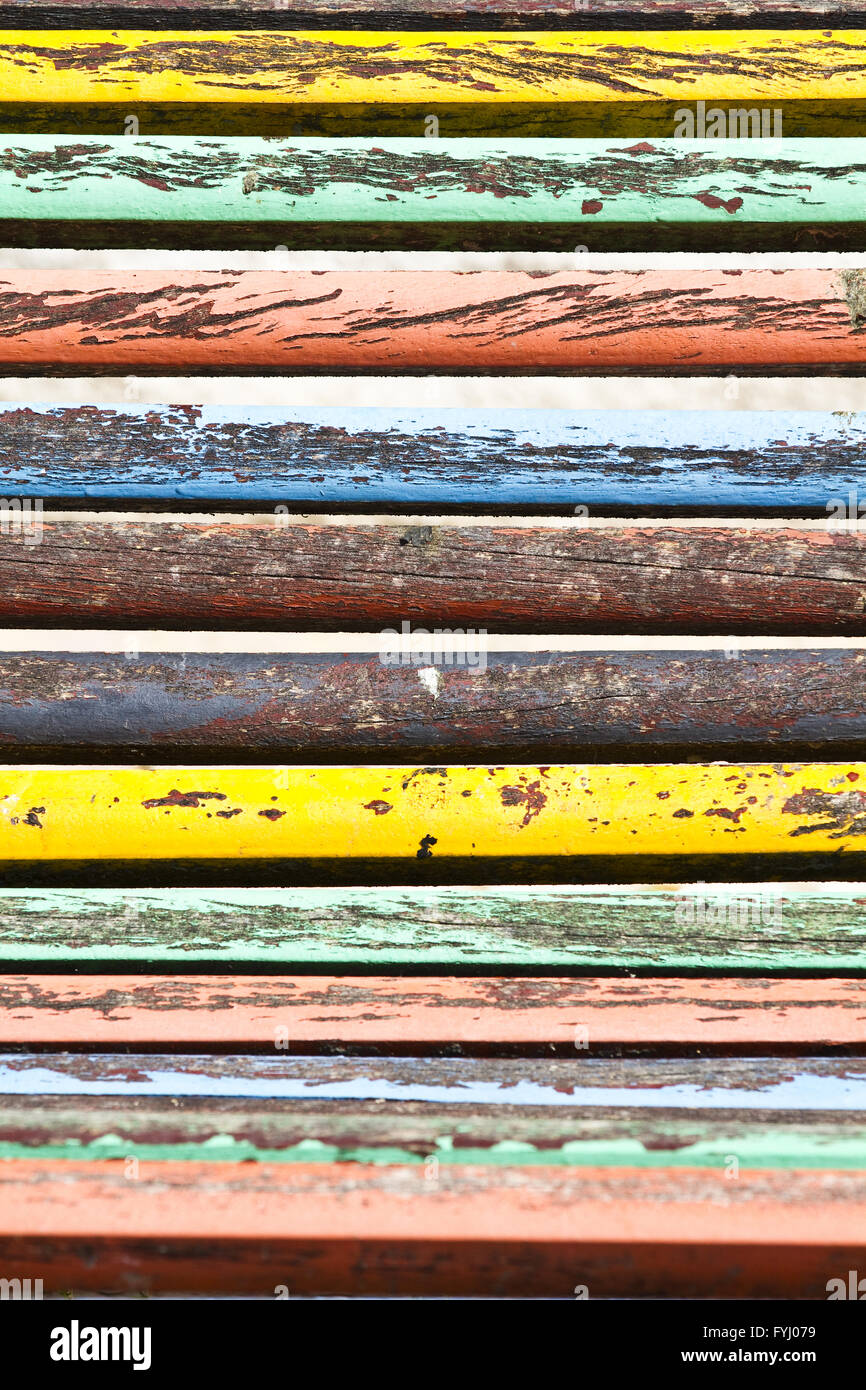 Multi colored wooden texture Stock Photo - Alamy