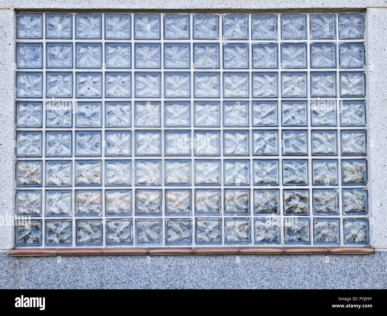 Crystal wall bricks Stock Photo - Alamy