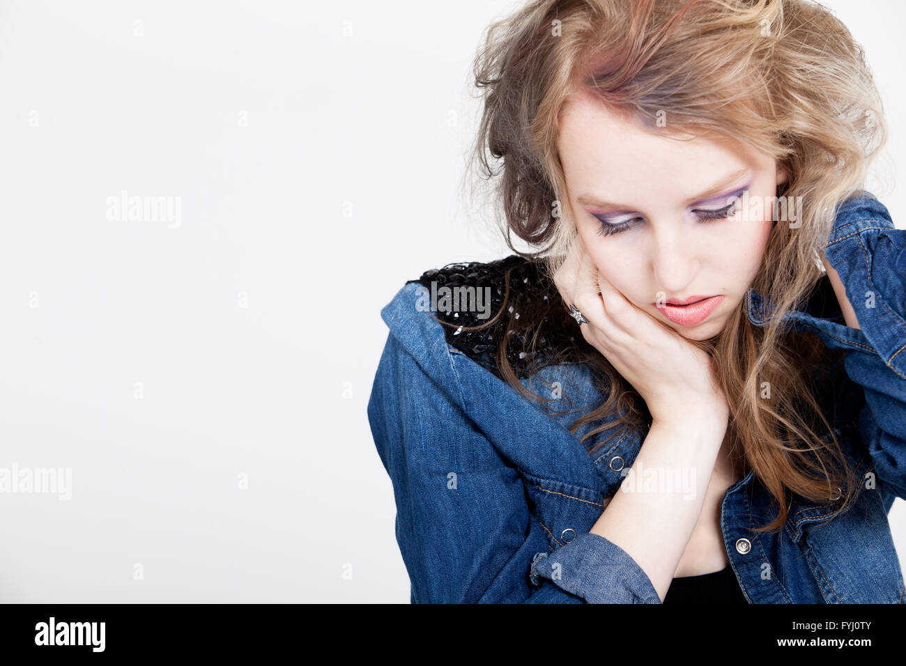 Depressed sad attitude hi-res stock photography and images - Alamy