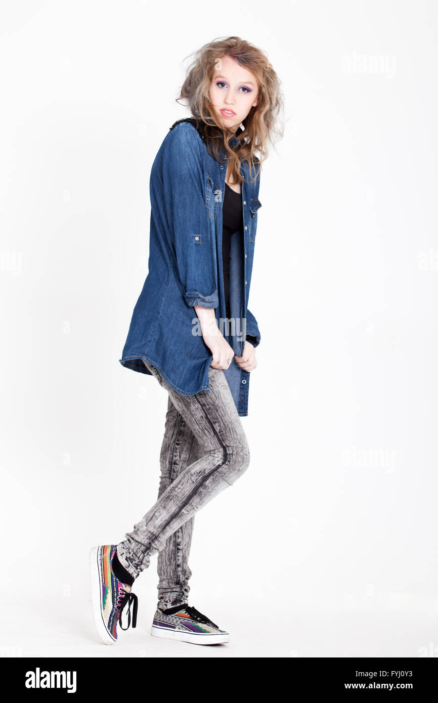 White punk hi-res stock photography and images - Alamy