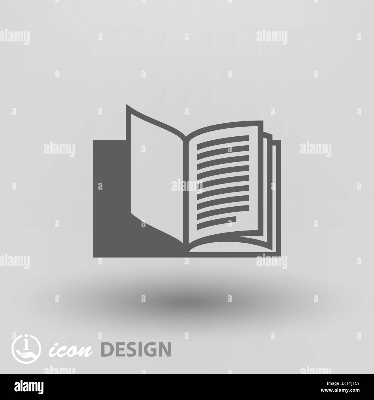 Pictograph of book Stock Vector Image & Art - Alamy