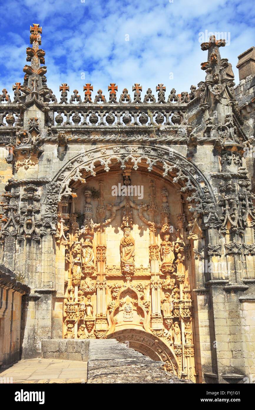 The battlements and turrets in medieval castle Stock Photo - Alamy