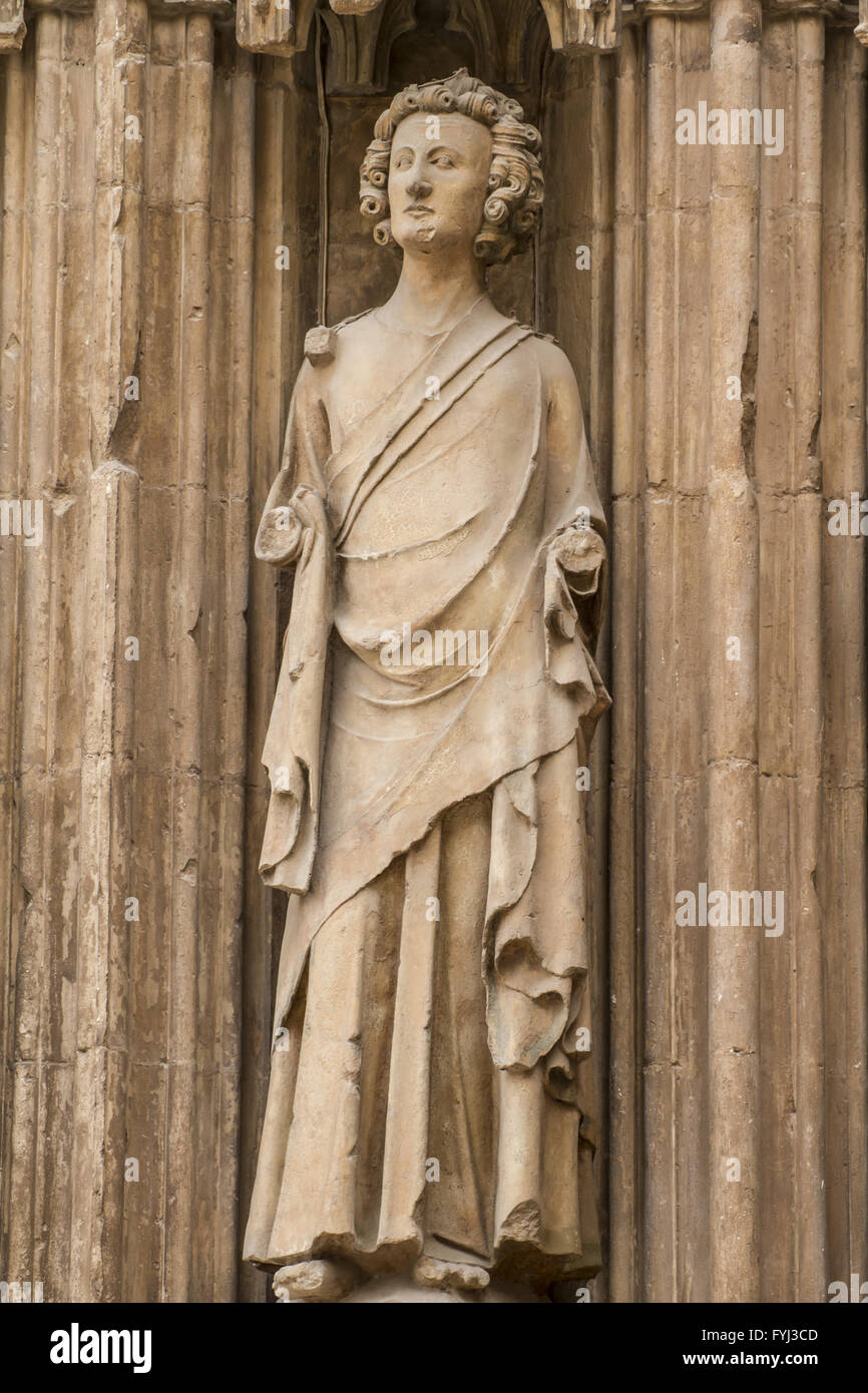 Spanish gothic sculpture hi-res stock photography and images - Alamy