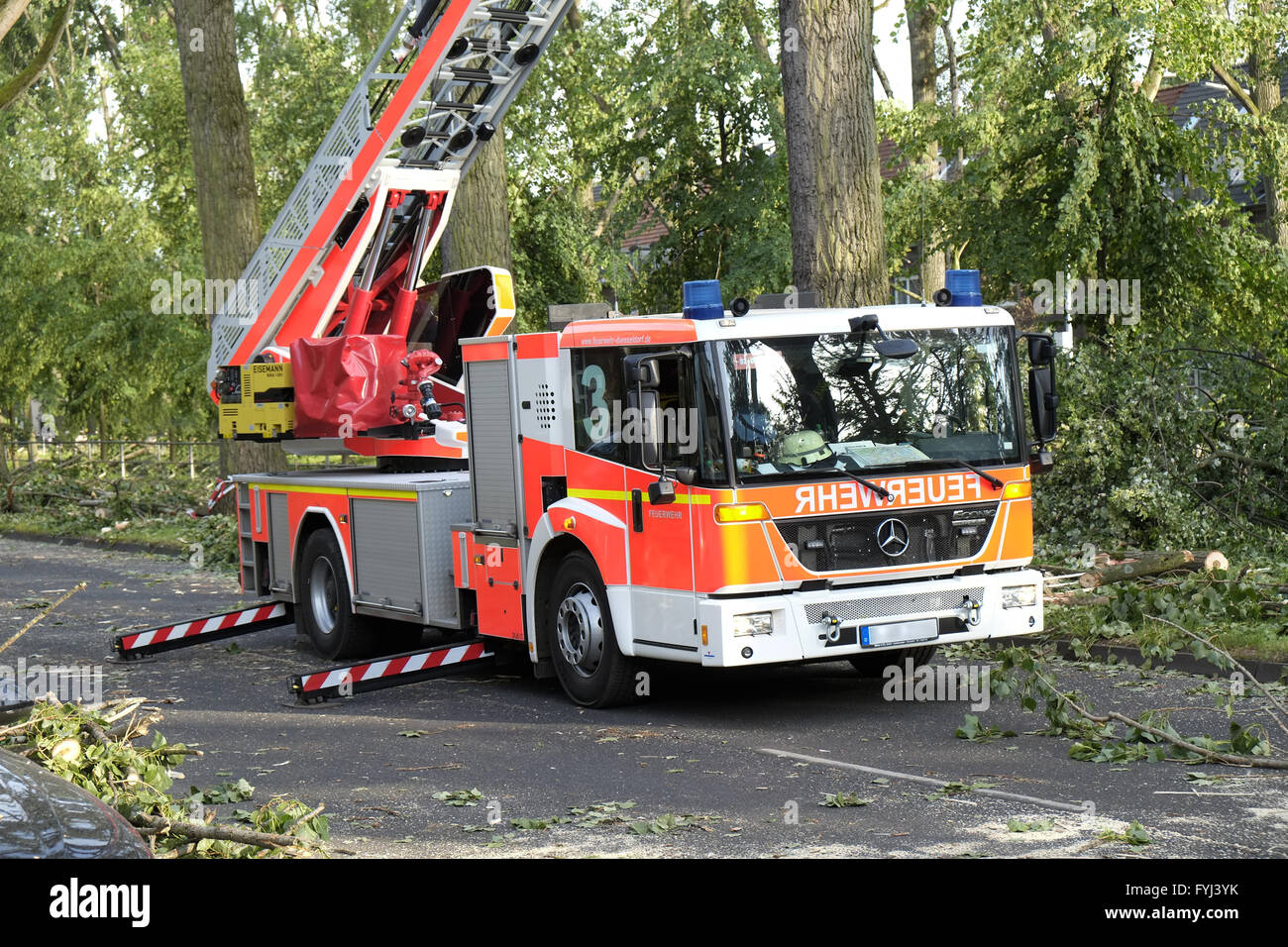 Fire Engines In Action