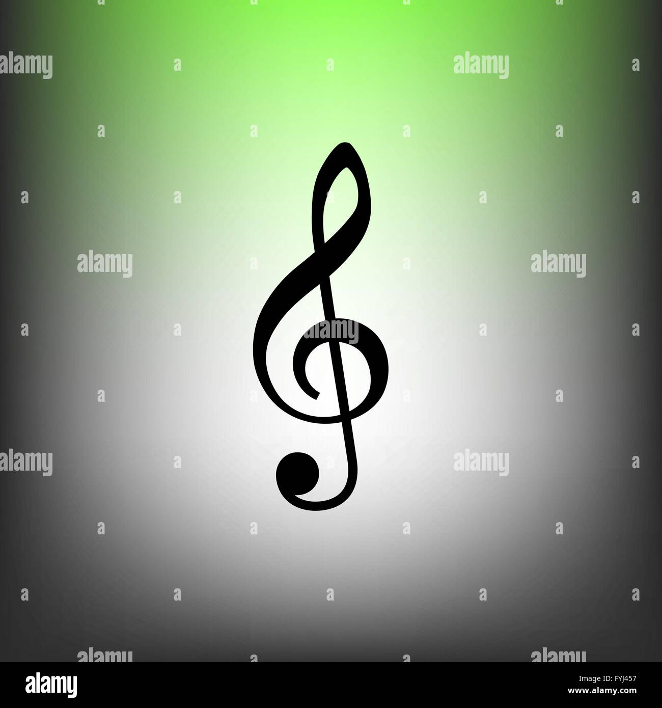 Pictograph of music key Stock Vector Image & Art - Alamy