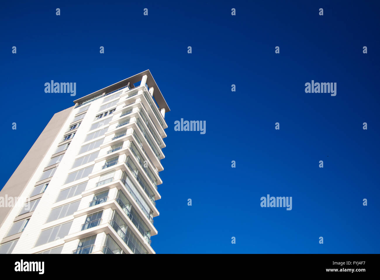 Residential contemporary and modern building near the beach Stock Photo ...