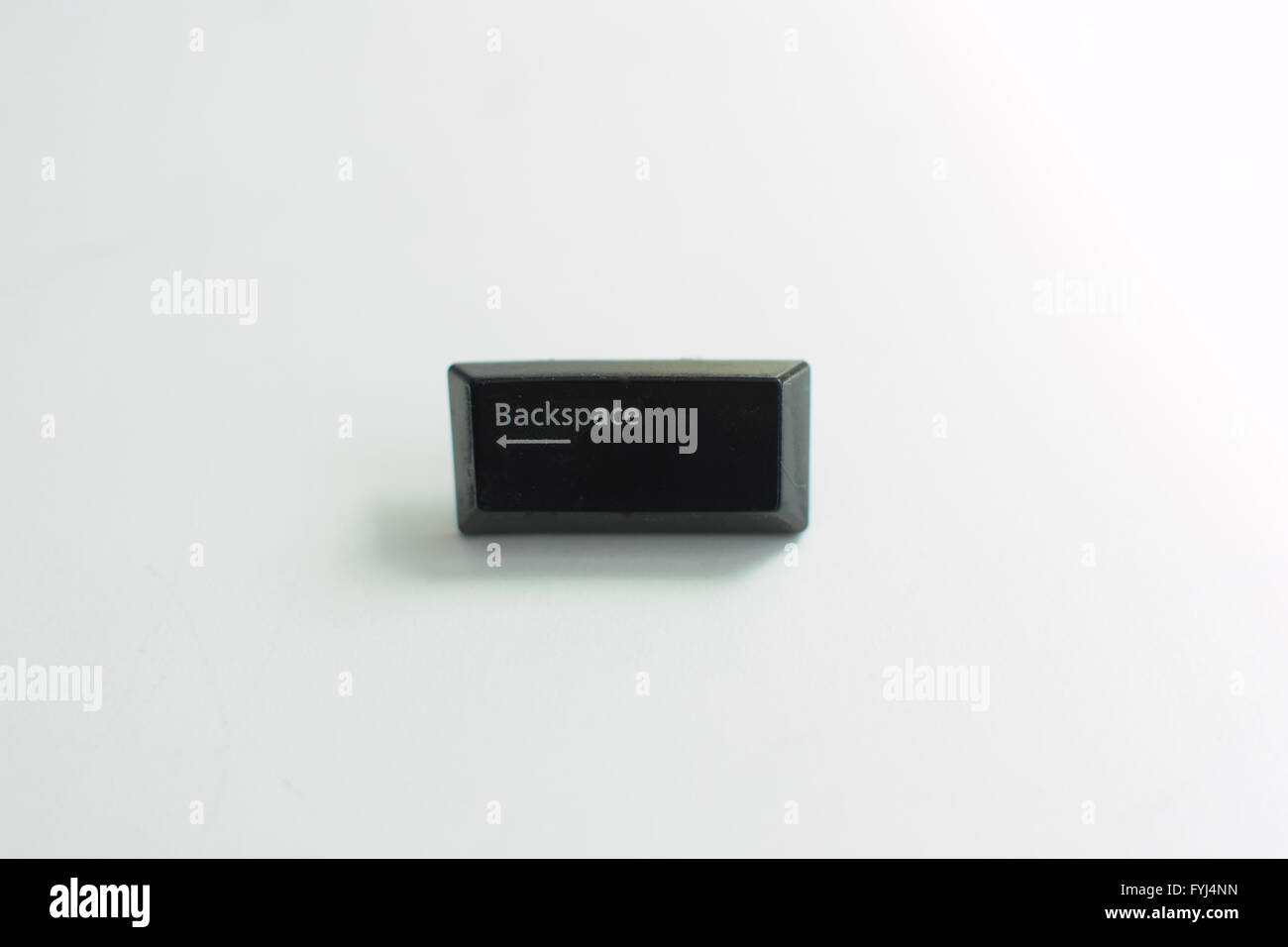 backspace keyboard button from computer Stock Photo - Alamy