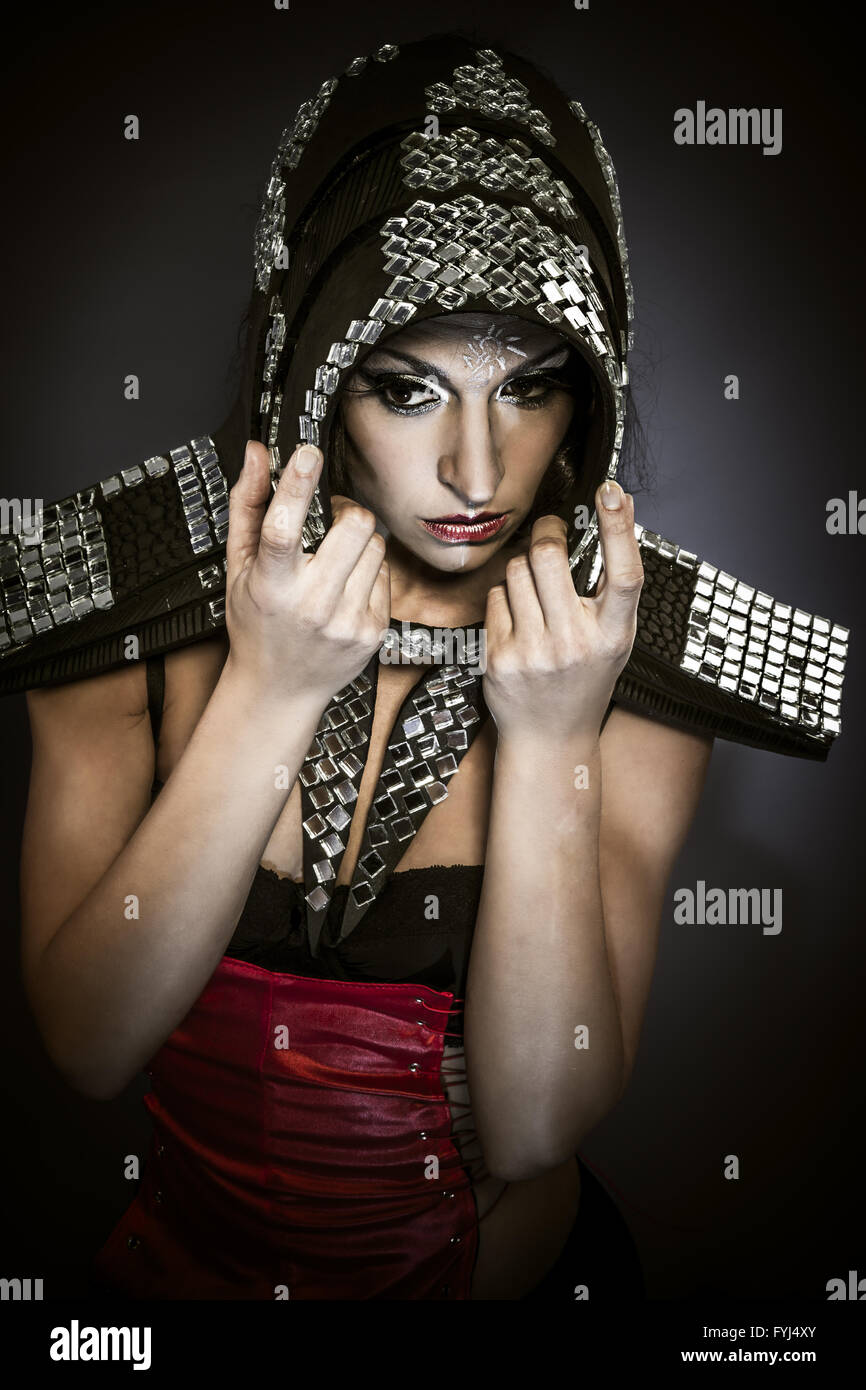 Female body armor hi-res stock photography and images - Alamy