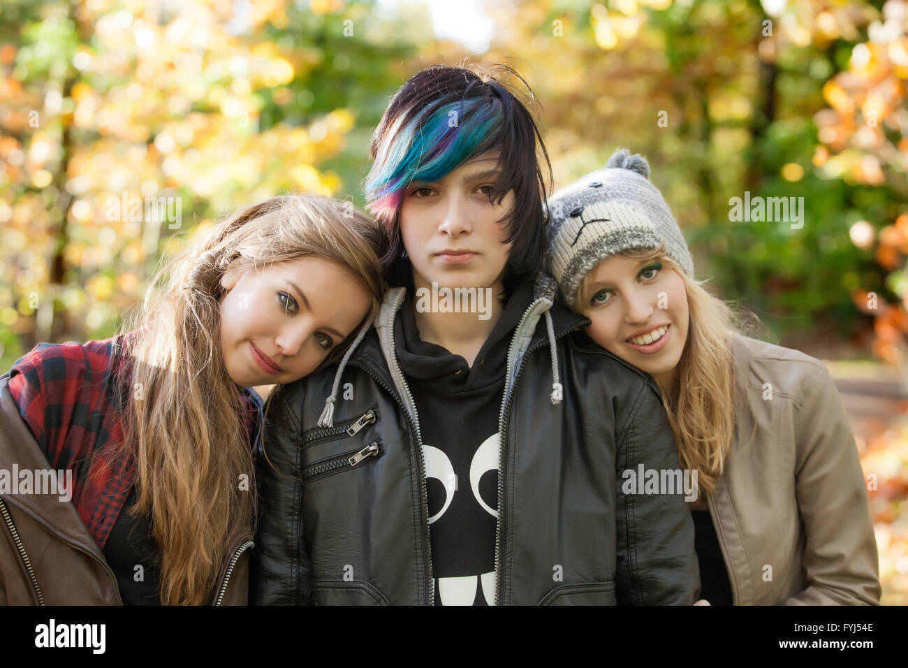 Girls in the forest hi-res stock photography and images - Alamy