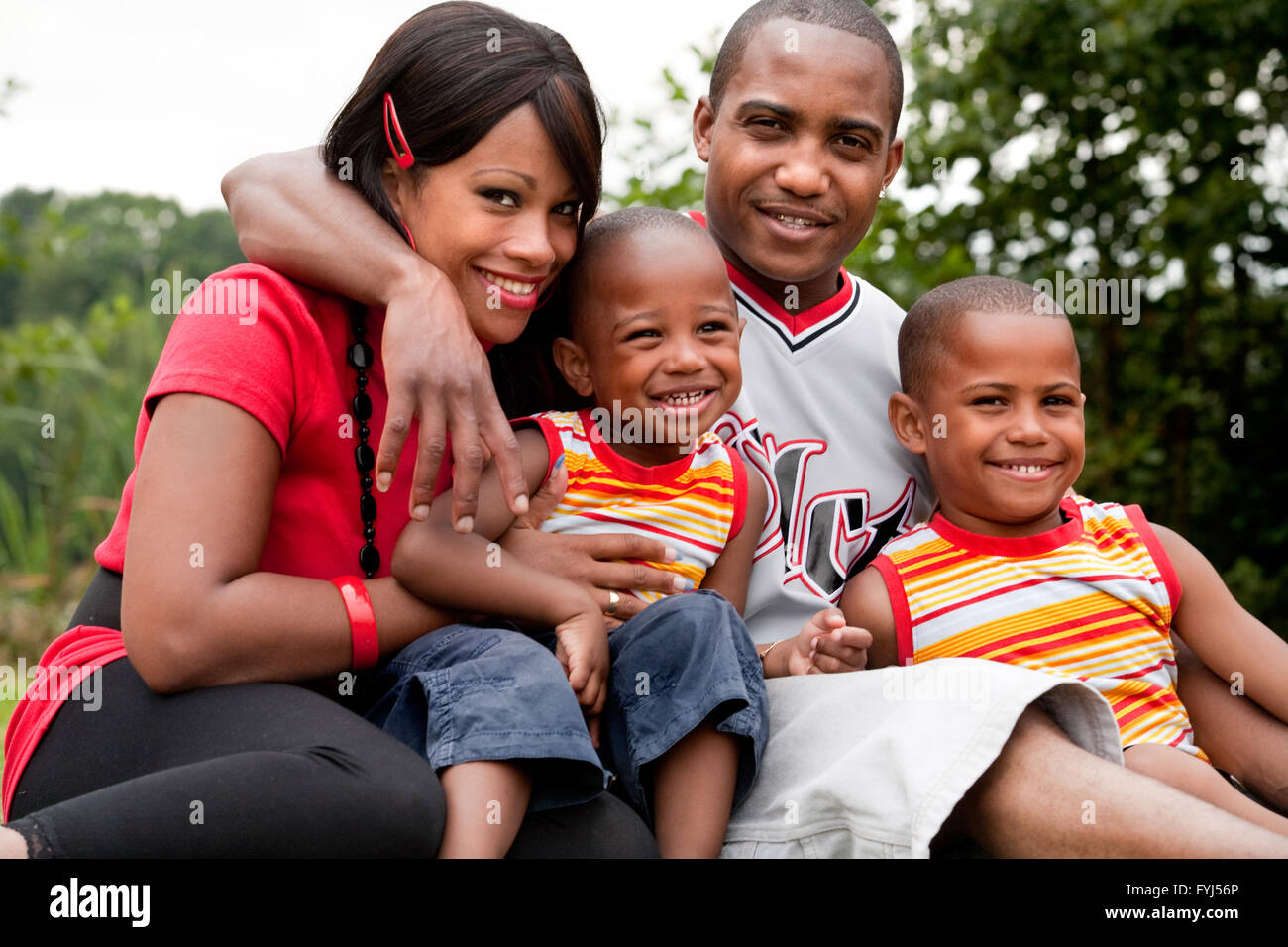 African family hi-res stock photography and images - Alamy