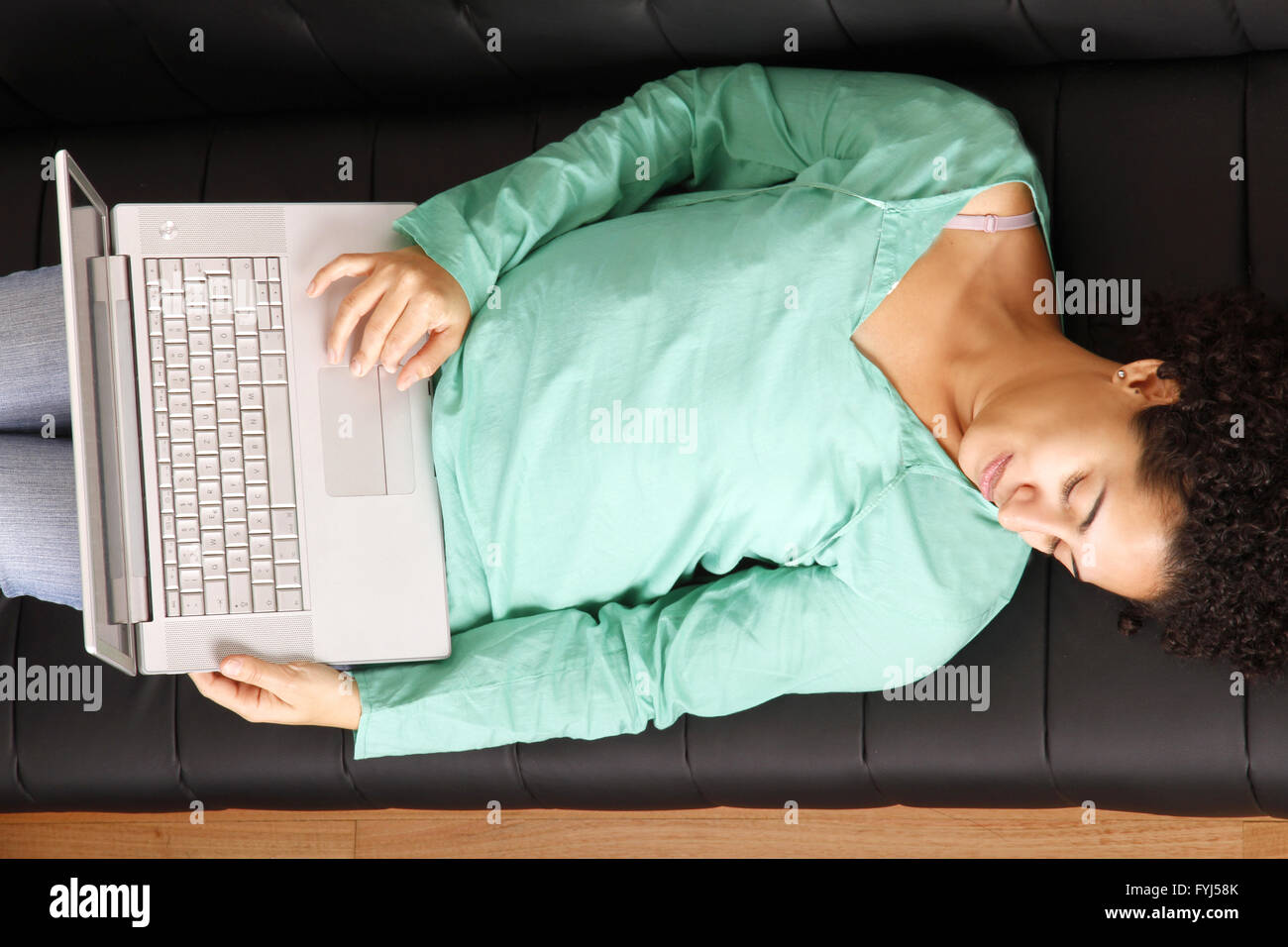 Surfing on the Internet Stock Photo - Alamy