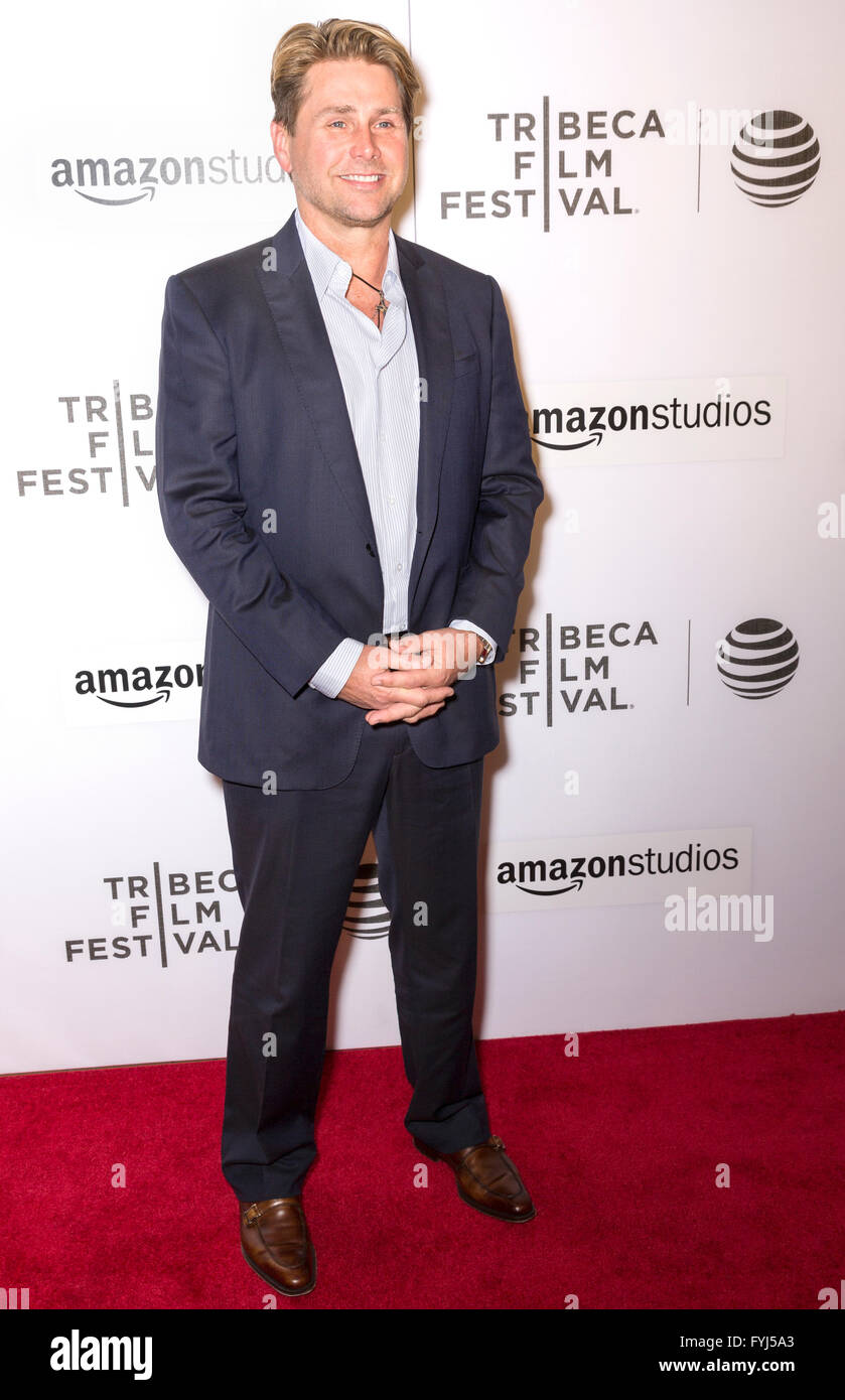 New York City, USA - April 15, 2016: Actor Ken Johnson attends Tribeca ...