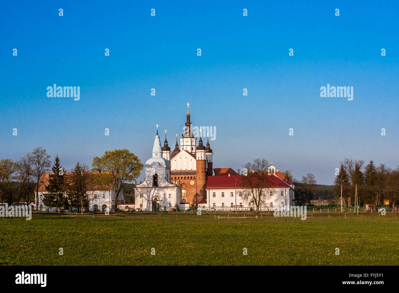 Lavra - the large Monastery of the Annunciation in Suprasl - Poland XVI century Stock Photo - Alamy