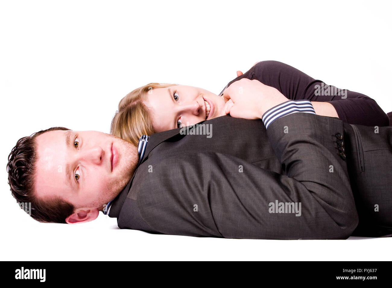 Man lay down hi-res stock photography and images - Alamy