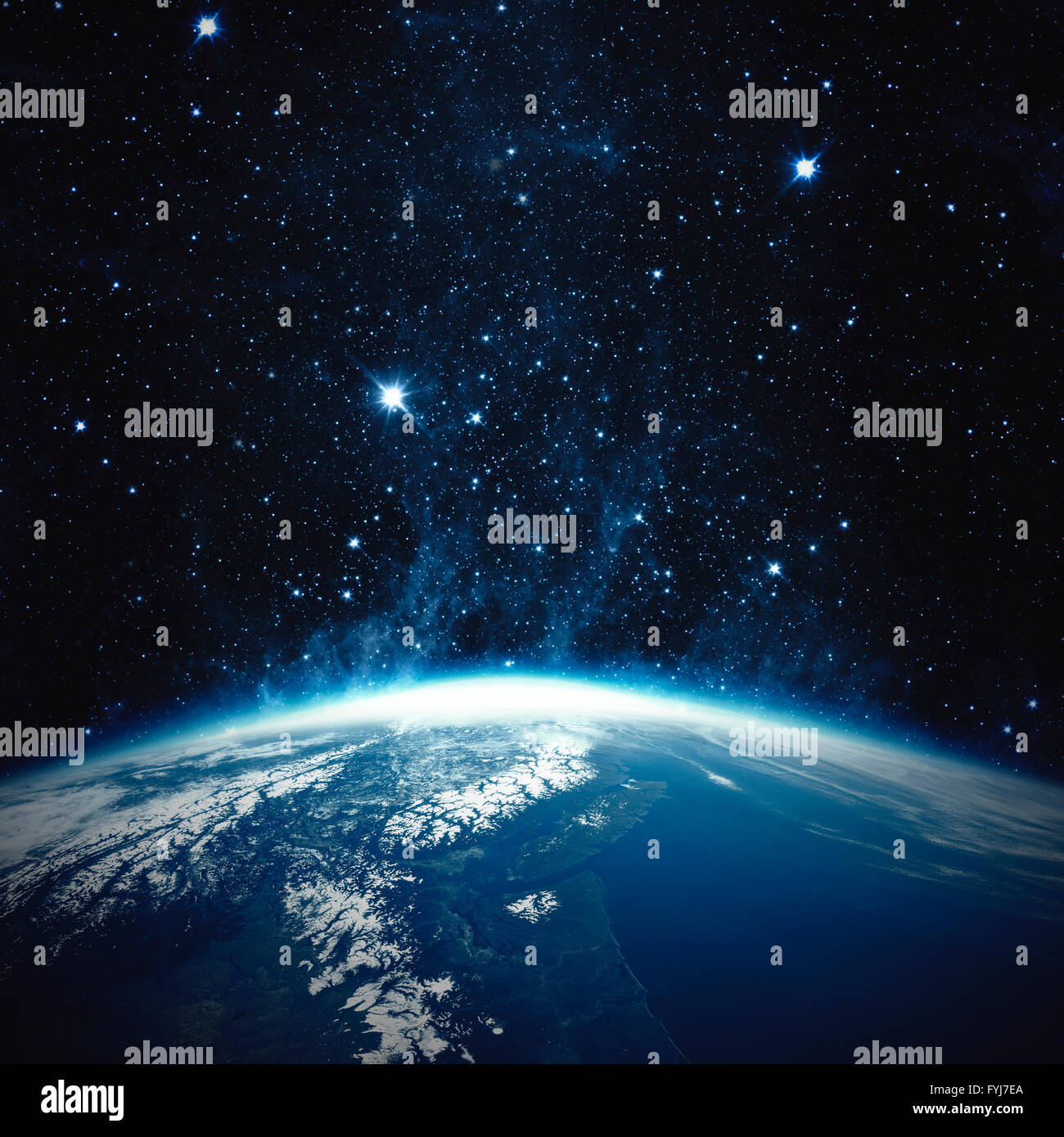 Beautiful Planet Earth. Elements of this Image Furnished By NASA Stock ...