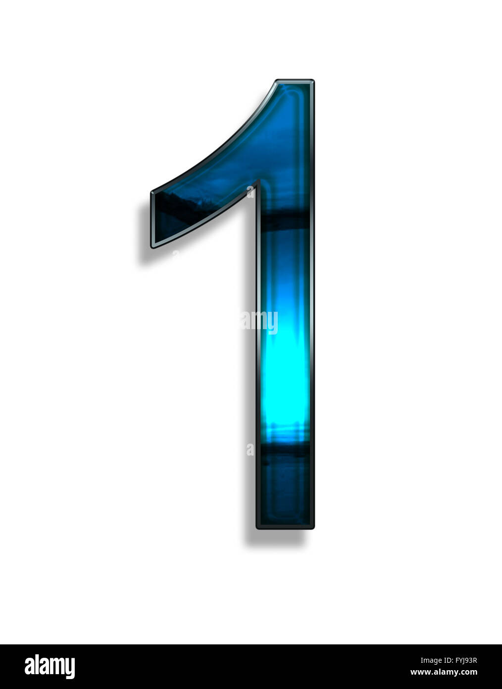 Color Azul Numero Uno