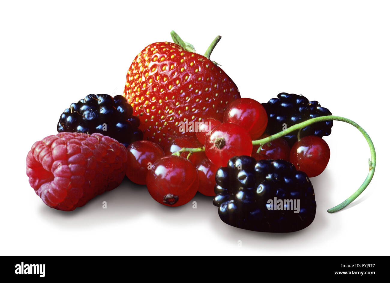 Sommerfruechte Cut Out Stock Images & Pictures - Alamy