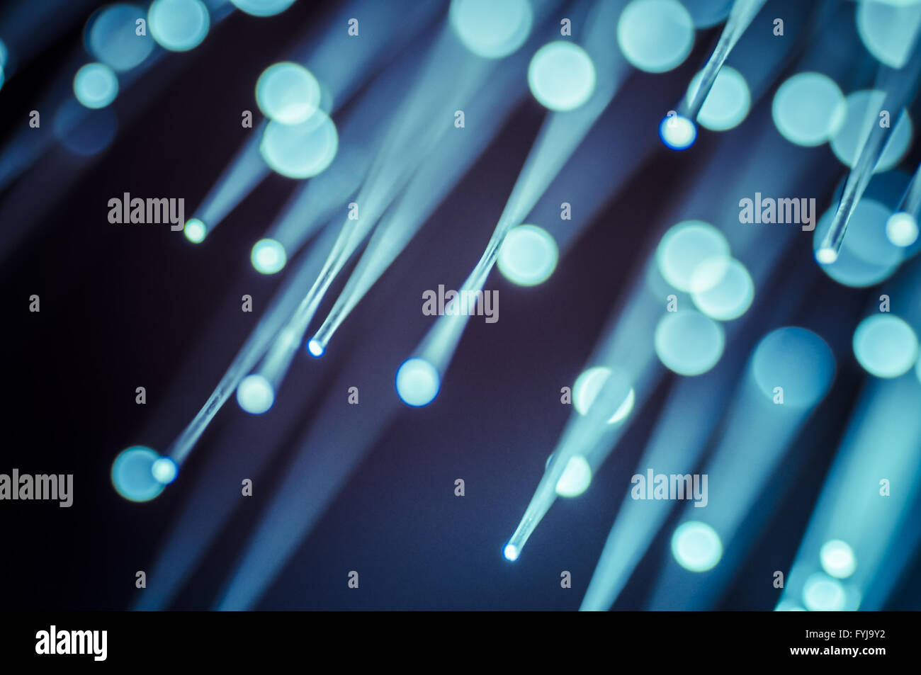 Tech, Fiber optic cables, fibre connection, telecomunications concept ...