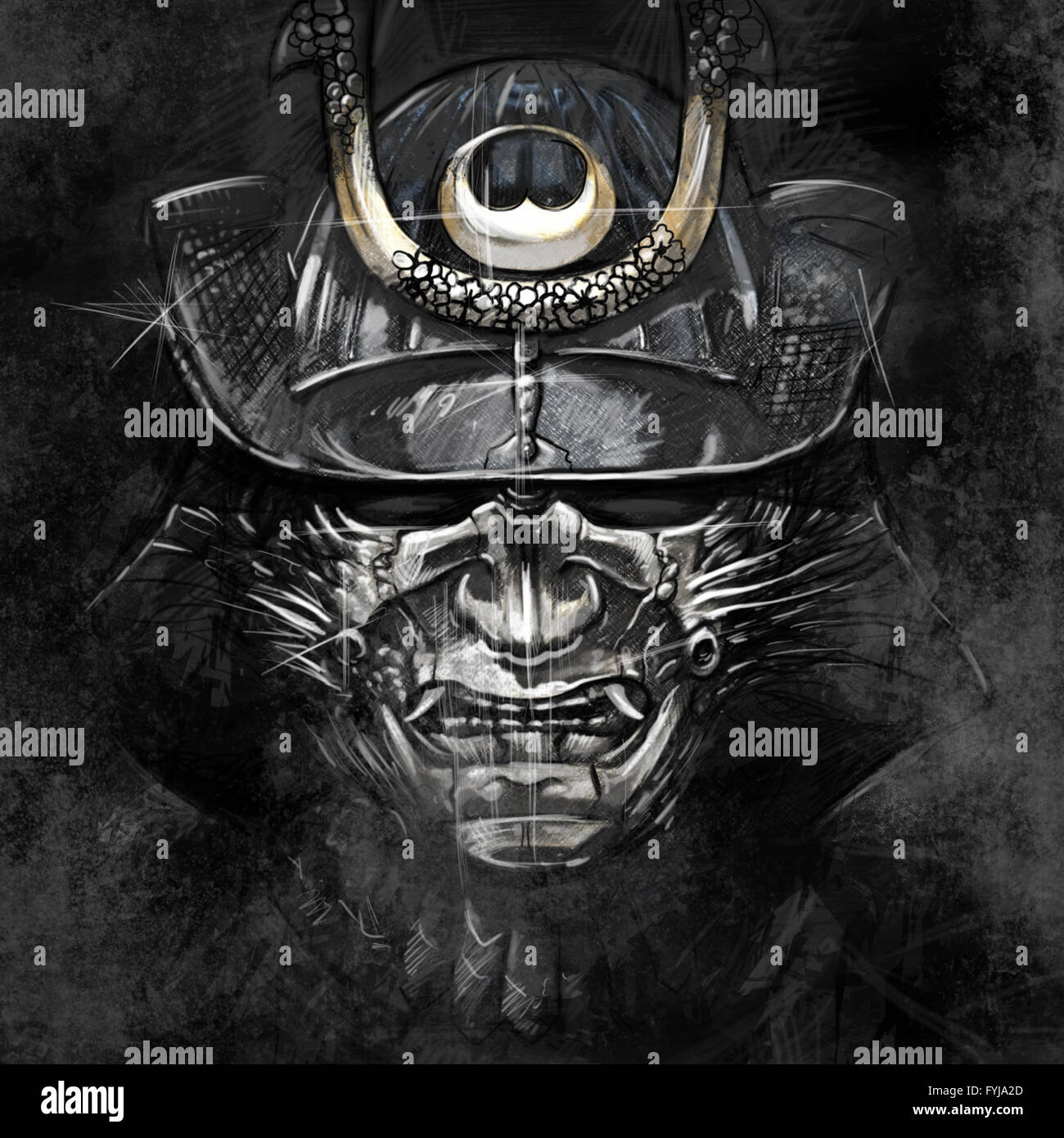 Samurai Mask High Resolution Stock Photography and Images - Alamy